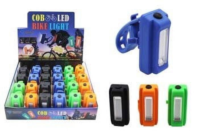 Diamond Visions 08-1819 COB LED Bike Light in Assorted Colors 4 Lights ...