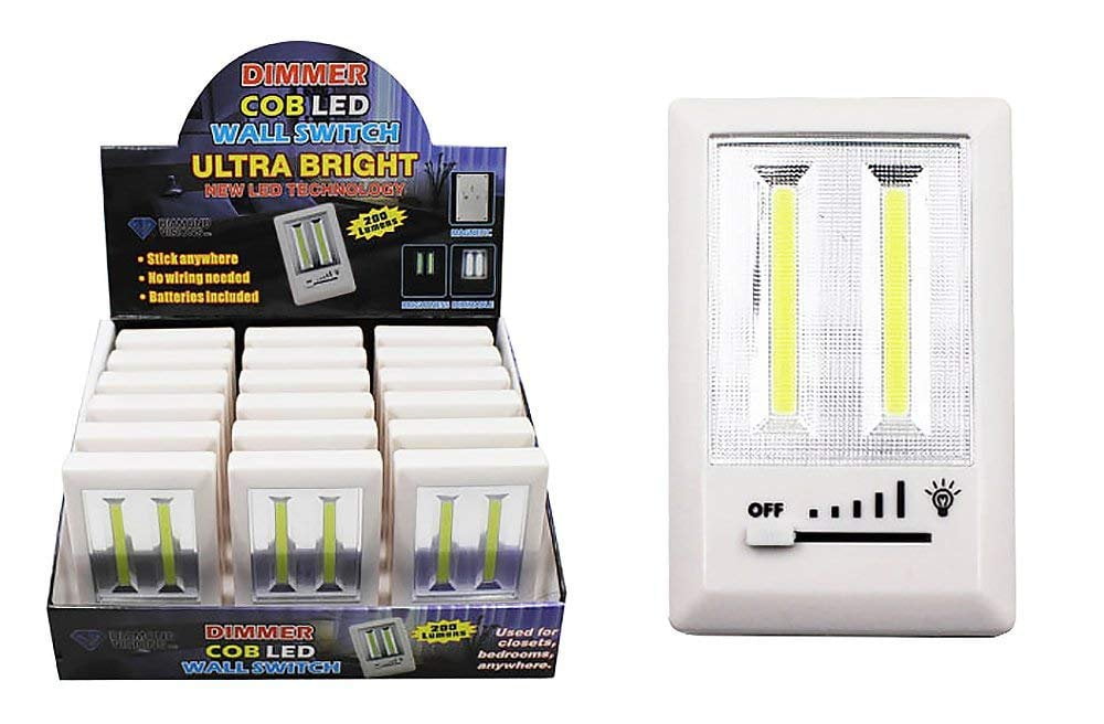 Diamond Visions 08-1822 COB LED White Case Dimmable Portable Light ...