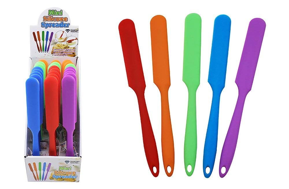 Diamond Visions 11-1836 Mini Silicone Spatula Frosting Spreader ...