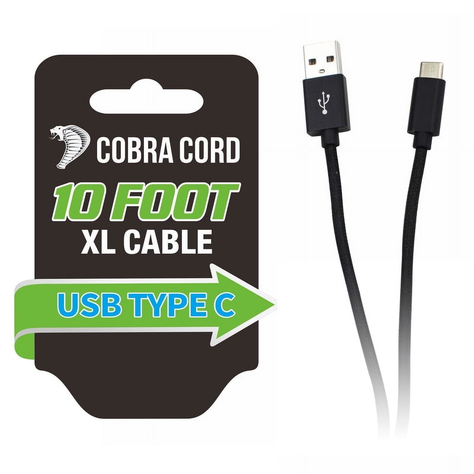 Diamond Visions 9038960 Cobra Cord USB Type C Charging Cable - Case of ...