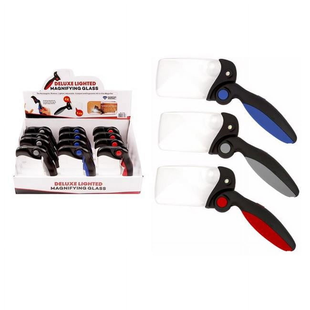 Diamond Visions 9101331 Rectangle 5 Times LED Magnifying Glass - Pack ...