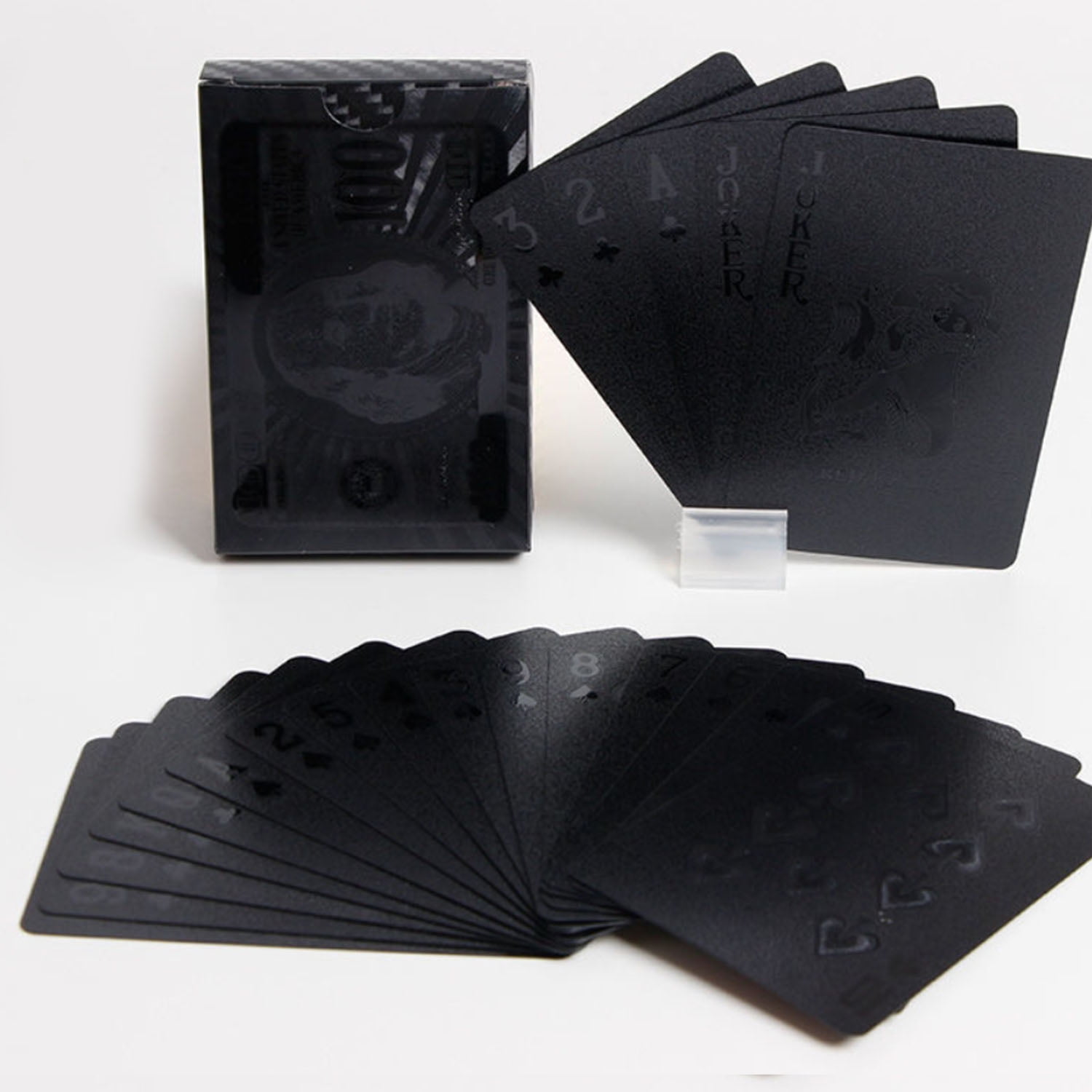 Diamond Waterproof Black Playing Cards, Poker Cards, HD, Deck of Cards ...