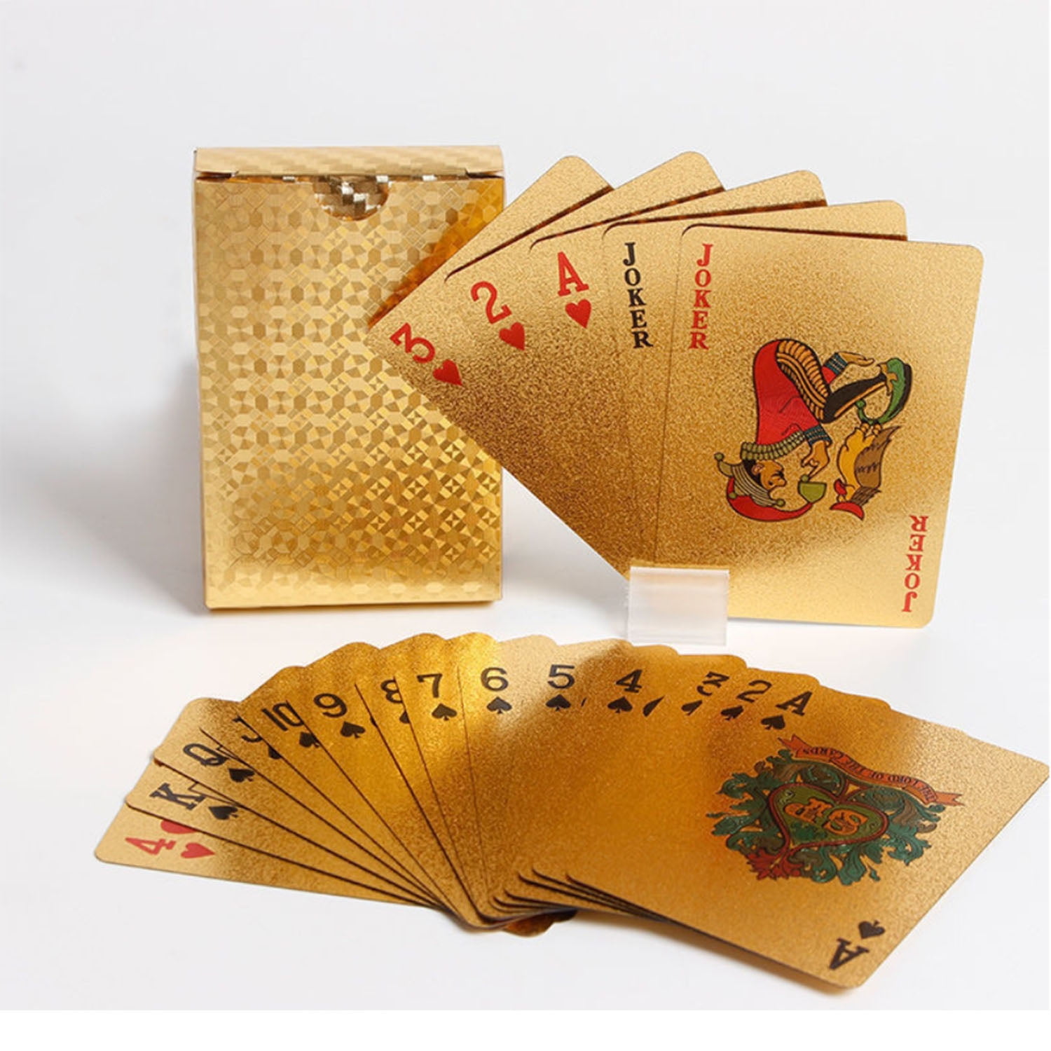 Diamond Waterproof Black Playing Cards, Poker Cards, HD, Deck of Cards ...