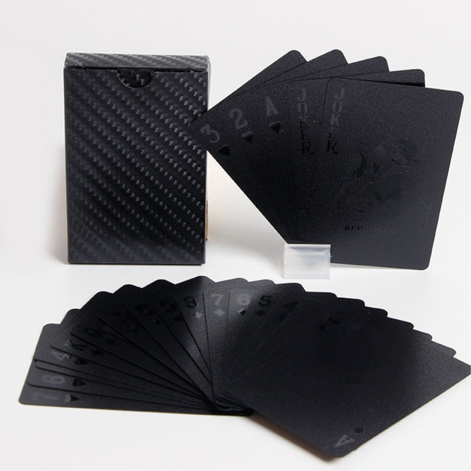 Diamond Waterproof Black Playing Cards, Poker Cards, HD, Deck of Cards ...