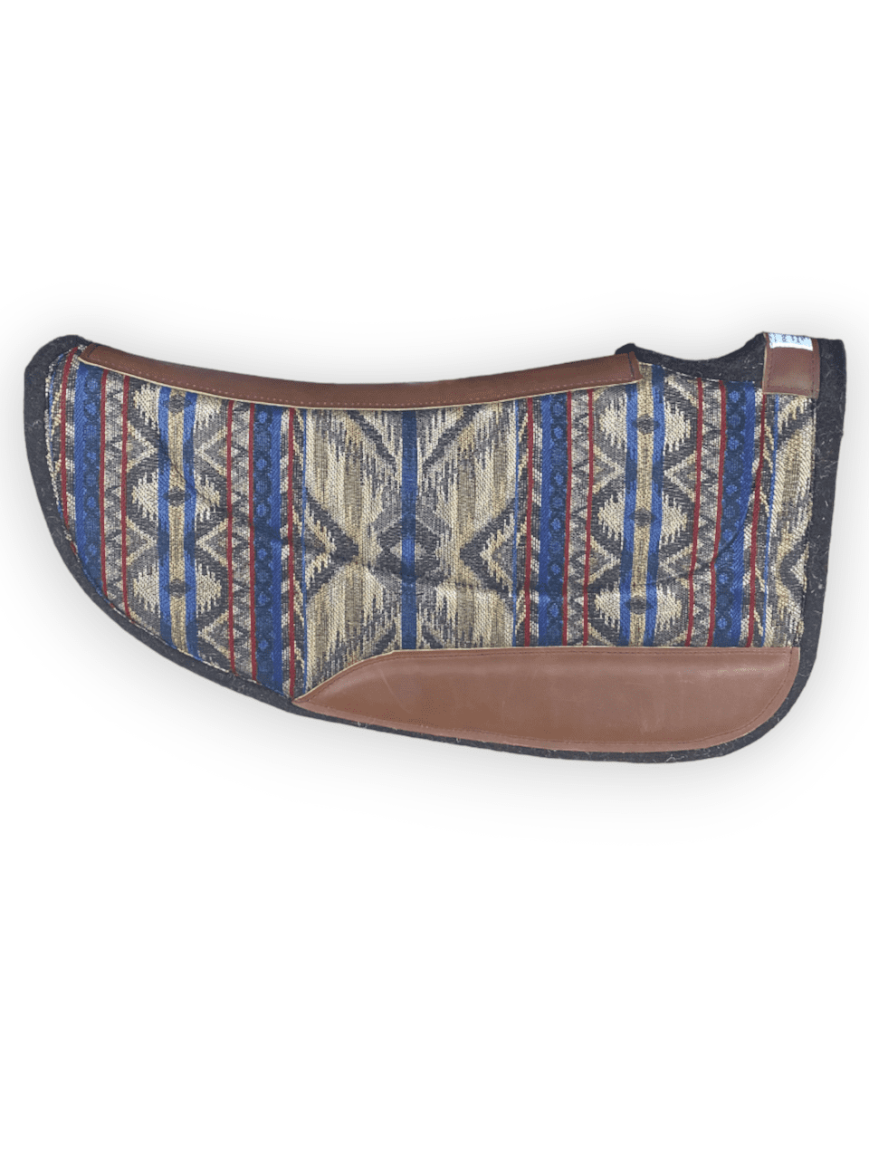 Diamond Wool Contoured Felt Ranch Western Saddle Pad 30x30 Round 1/2 ...