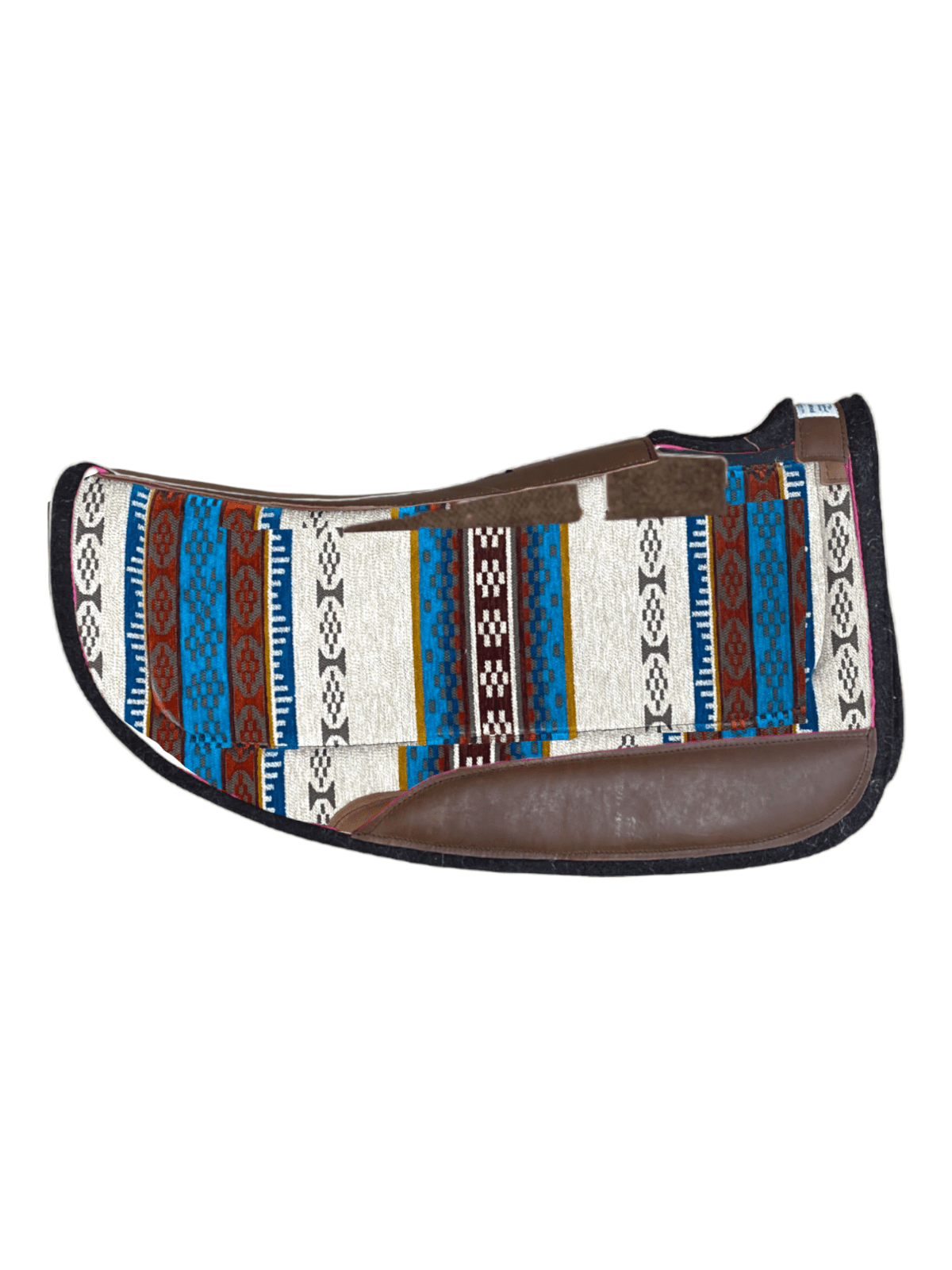 Diamond Wool Round Shim Saddle Pad 30x30 1 inch, Moonglade - Walmart.com