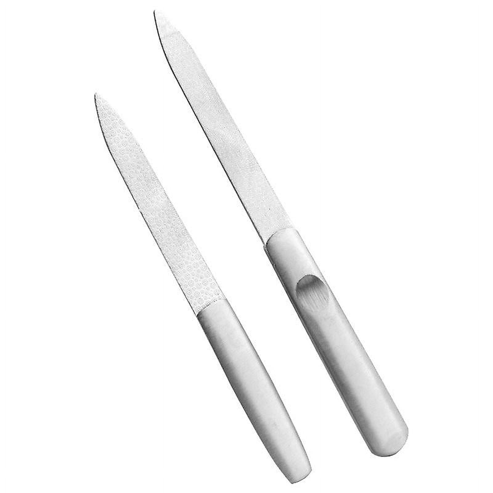 Portable Size Metal Nail File, Stainless Steel Sharp Pointed Tip Tool ...