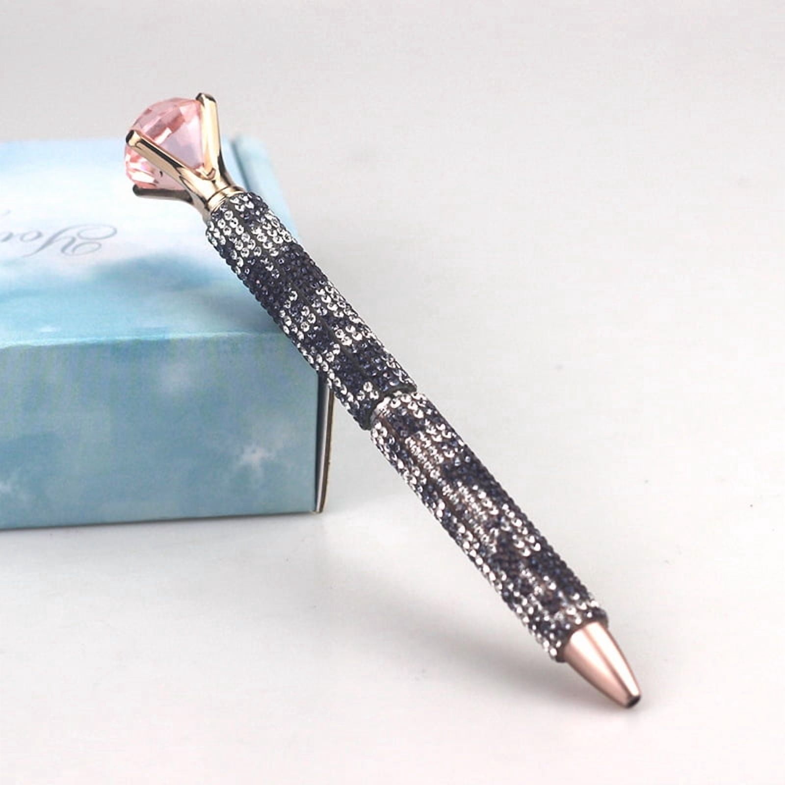 Diamond-encrusted pen, ballpoint pen, diamond-encrusted marking pen(2 ...