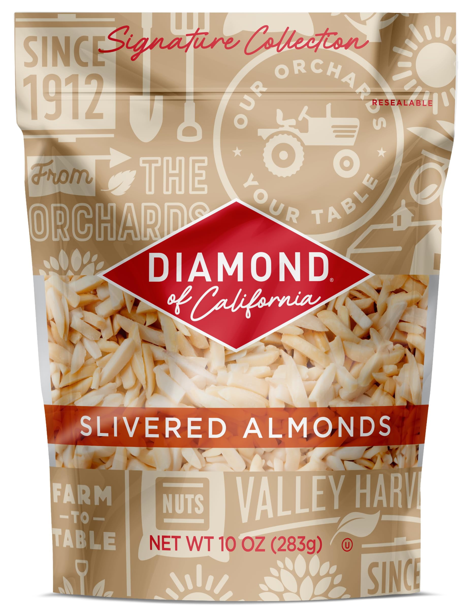 Diamond of California Signature Collection Slivered BSL1 Almonds for ...