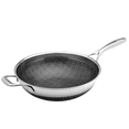 DiamondClad 12-Inch Hybrid Nonstick Wok Fry Pan - Walmart.com