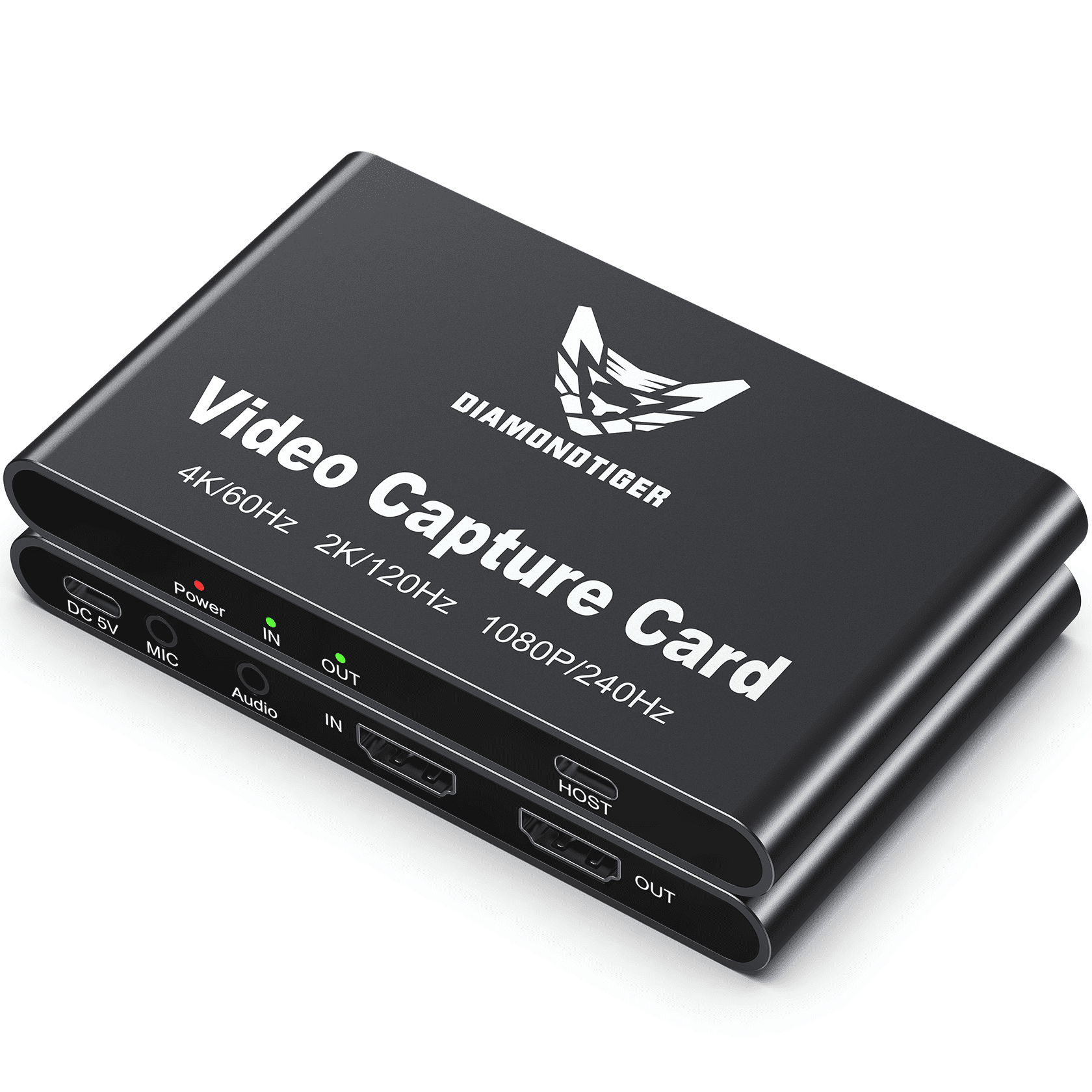 DiamondTiger HDMI Capture Card for Streaming and Recording - 4K@60HZ ...