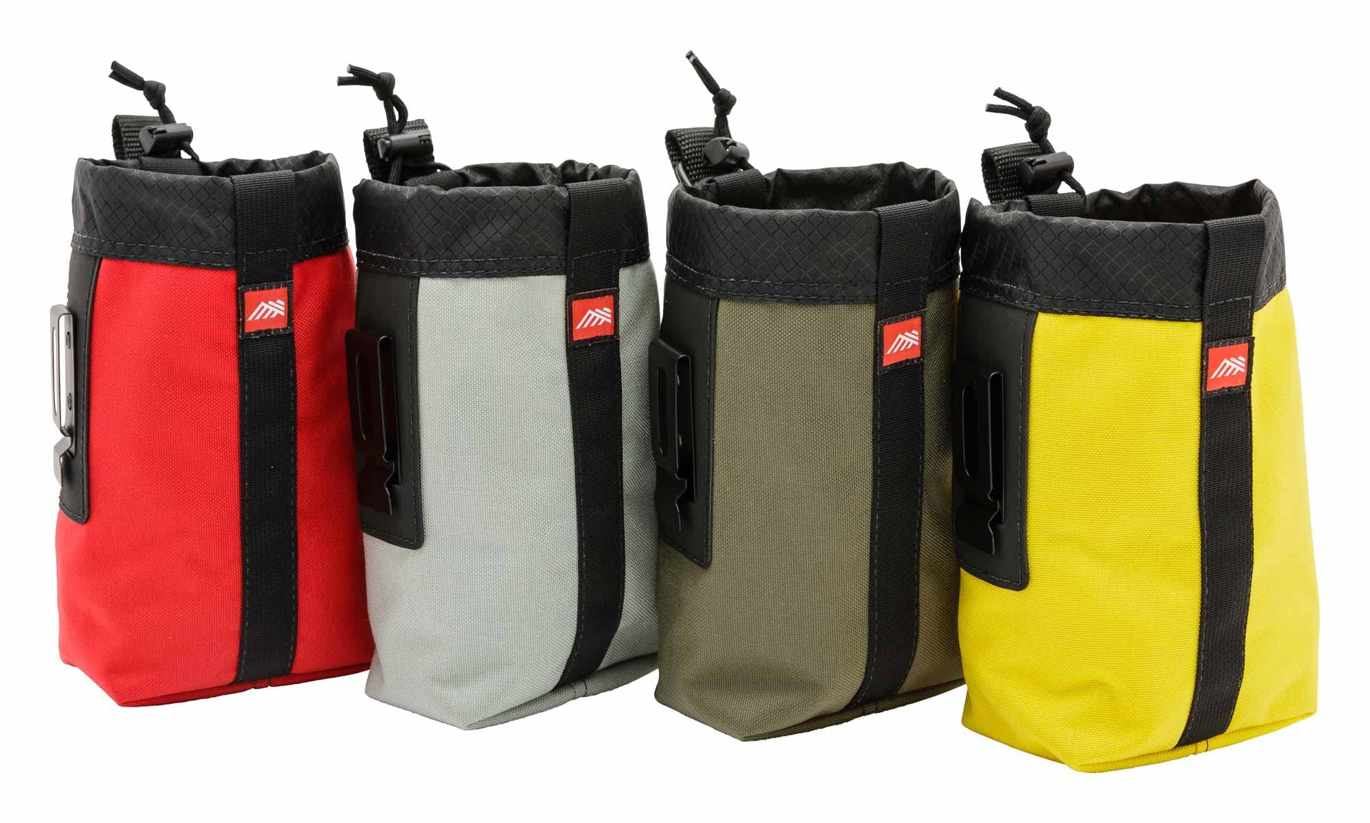 Diamondback DB Sax 4 Pack Tool Bag Collection, Attaches to Tool Belt and Holds Nails Screws and ...