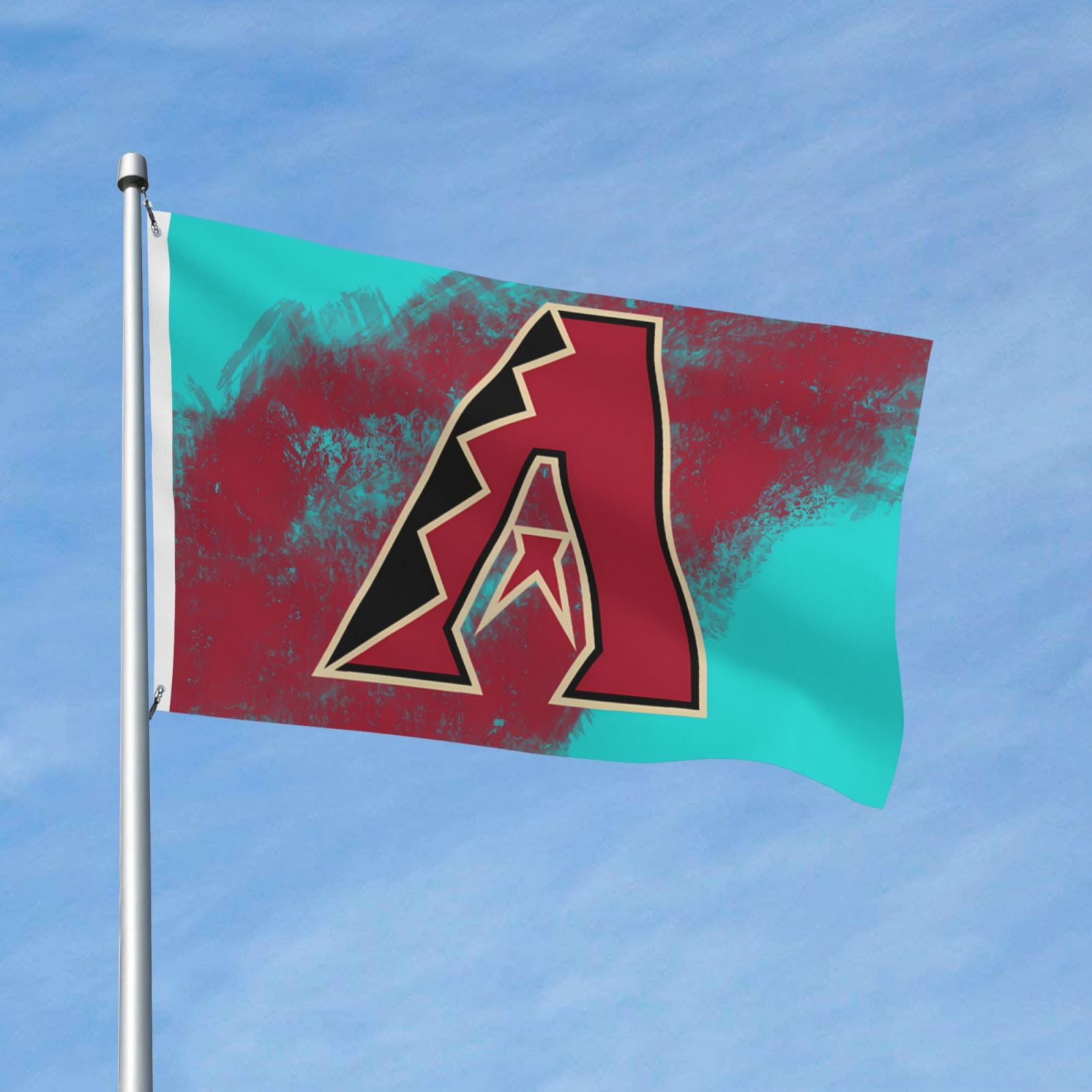 Diamondbacks Custom American Baseball Team Logo Double Sided Flag 3x5FT ...