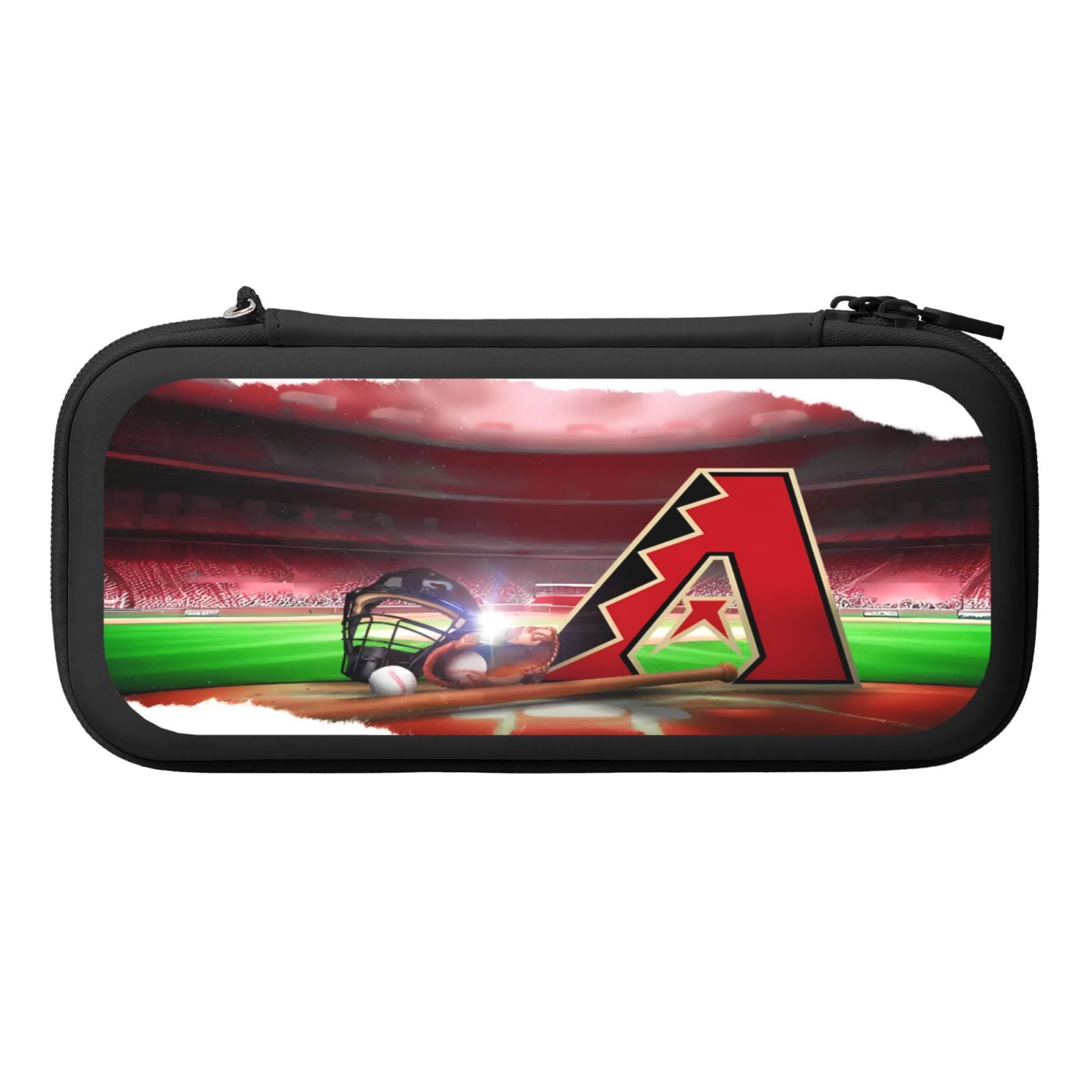 Diamondbacks Double Sided Pattern EVA Switch Console Storage Bag for Traveling for Switch and ...