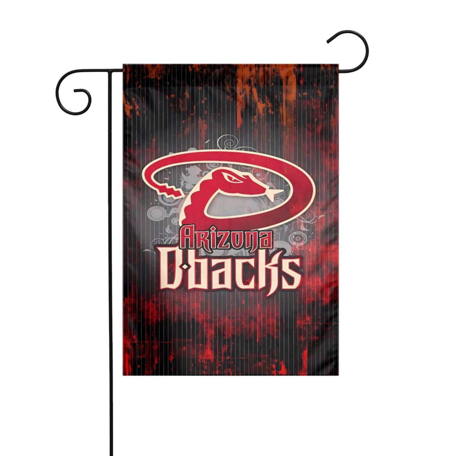 Diamondbacks Team Garden Flag Indoor Outdoor Decoration Double Sided ...