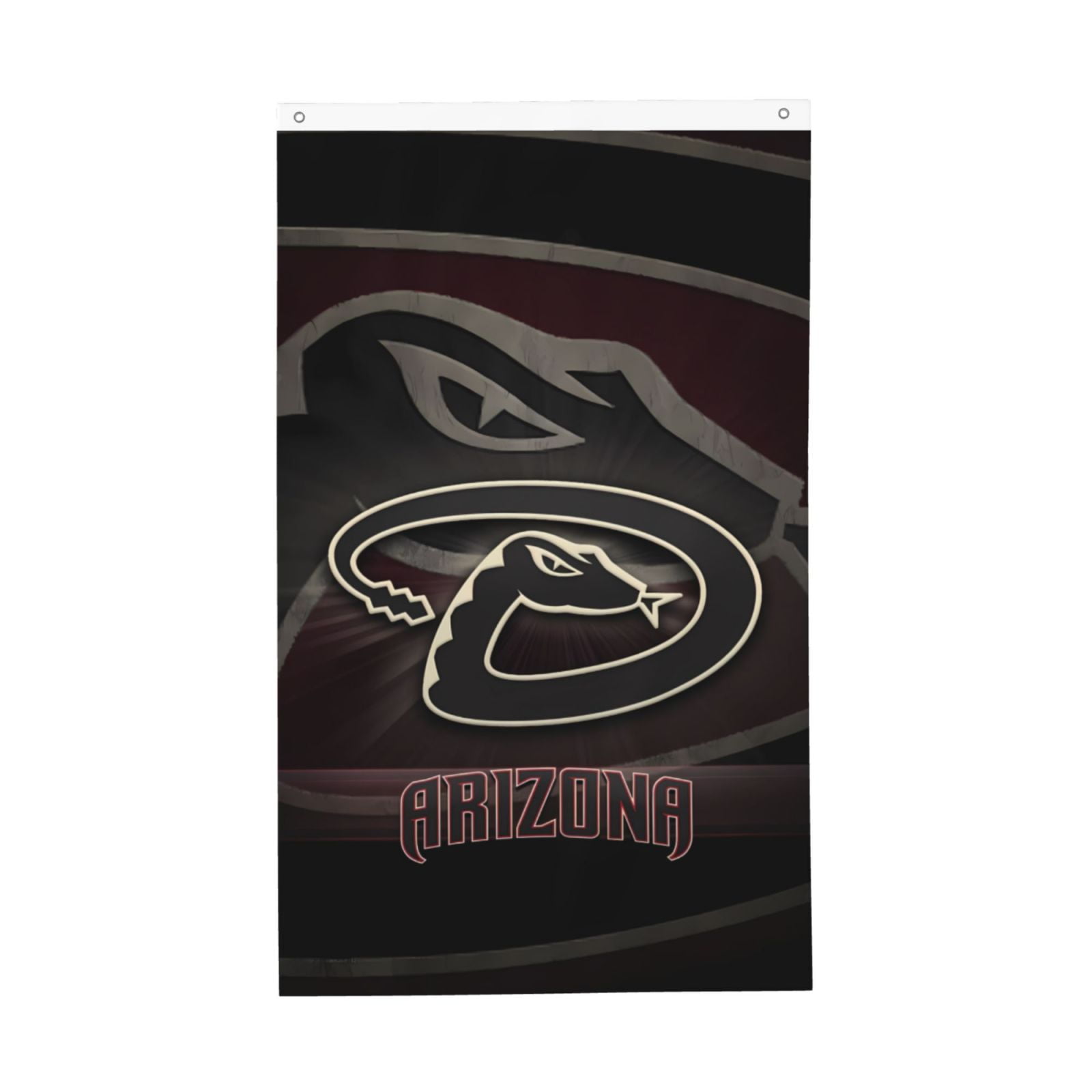 Diamondbacks Team Garden Flag Indoor Outdoor Decoration Double Sided ...