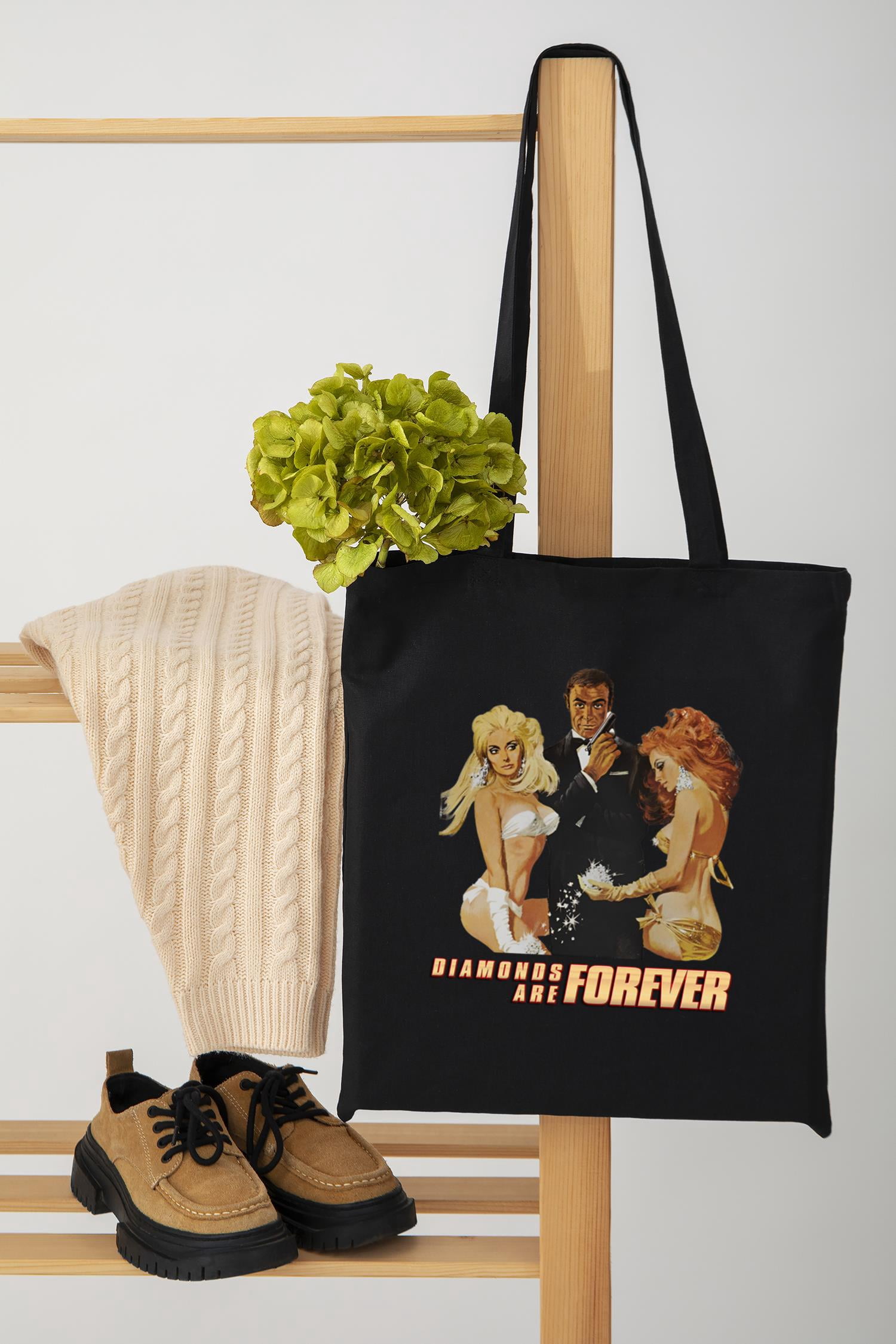Diamonds Are Forever James Bond Vintage Retro Movie Spy Action Film ...