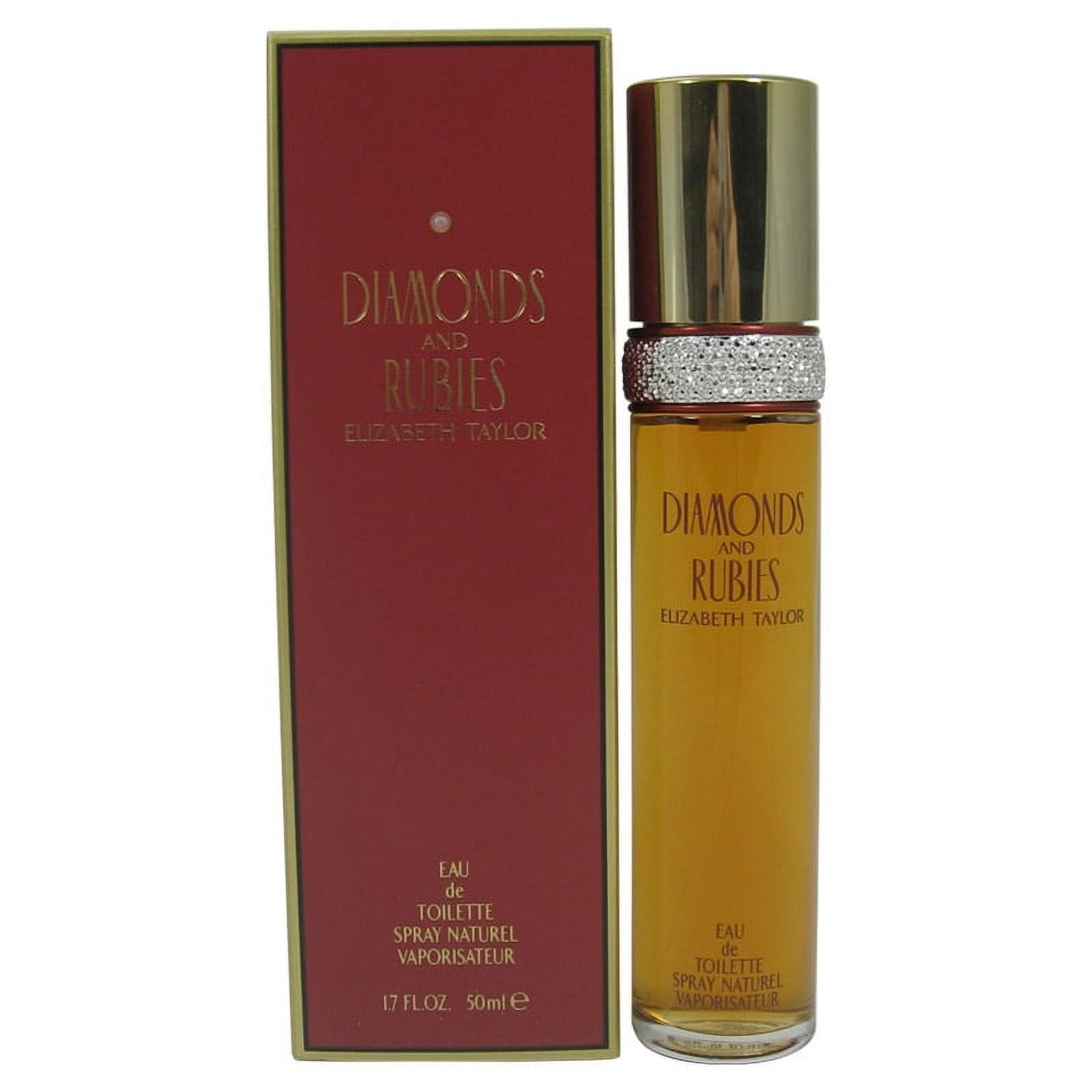 Elizabeth Taylor Diamonds & Rubies Perfume, Women's Fragrance EDT Spray ...