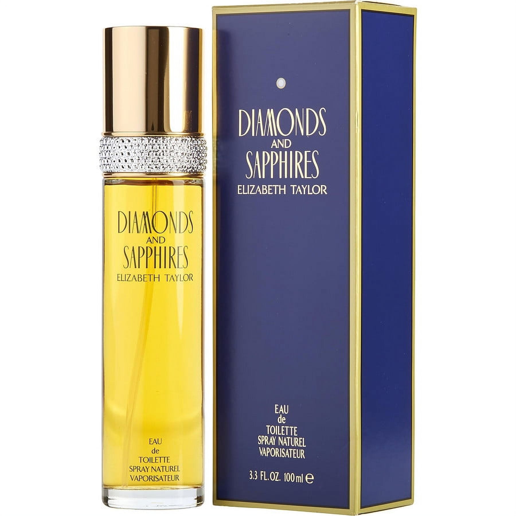 Diamonds & Saphires Perfume By Elizabeth Taylor Eau De Toilette Spray 3 ...