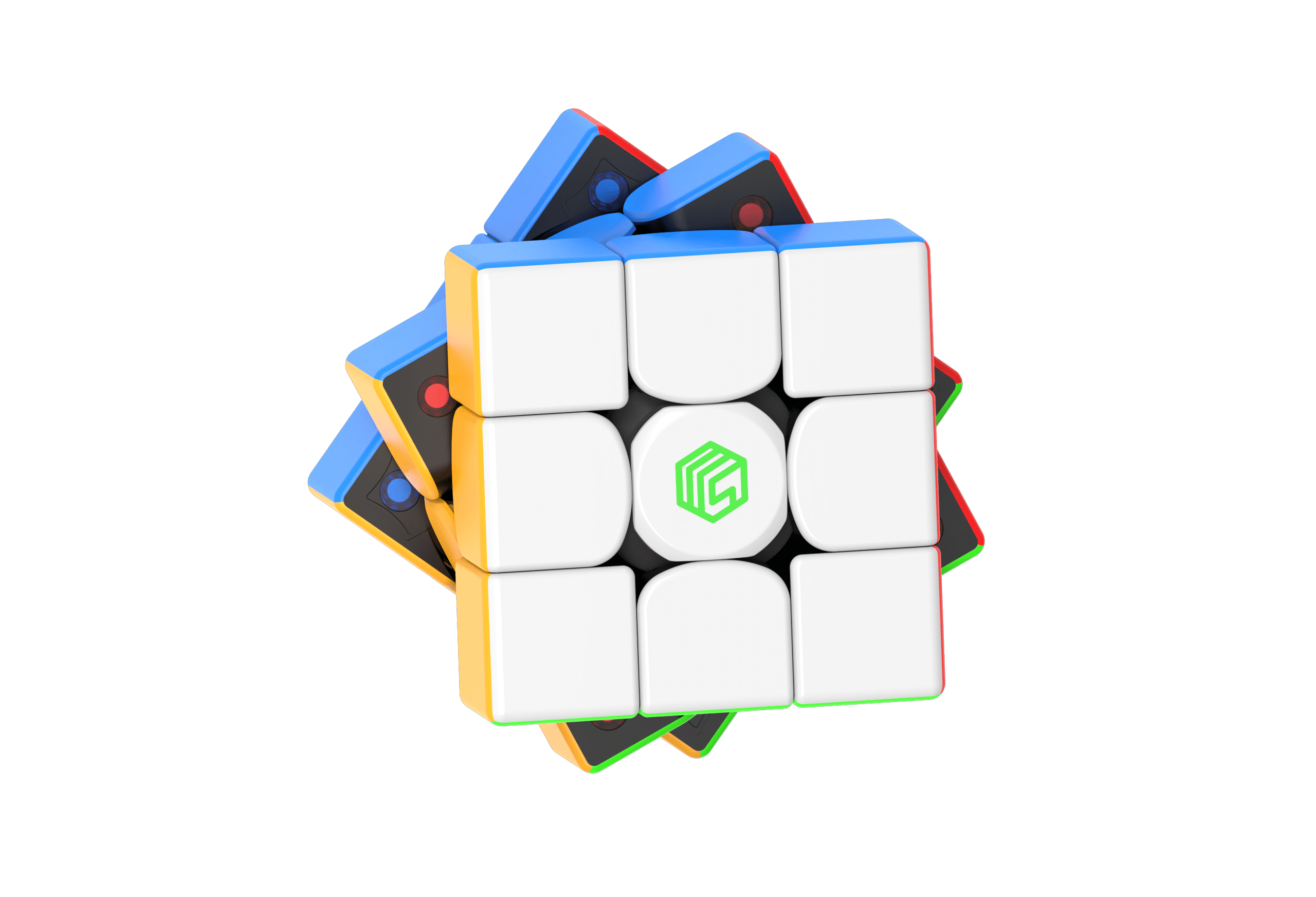 DianSheng Flagship MS3R 3x3 UV Coated Magnetic Speed Cube Stickerless ...
