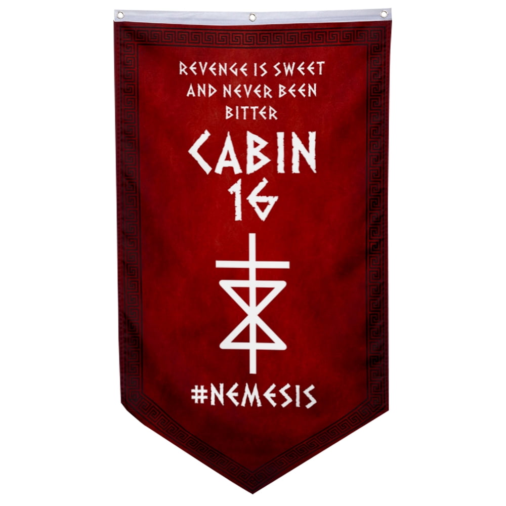 DianYu Cabin 16 Nemesis banner Flag Half Blood Cabins Pennant Flag ...