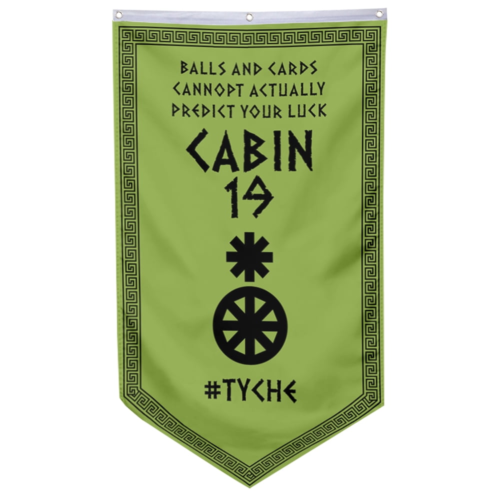 DianYu Cabin 19 Tyche banner Flag Half Blood Cabins Pennant Flag Banner ...