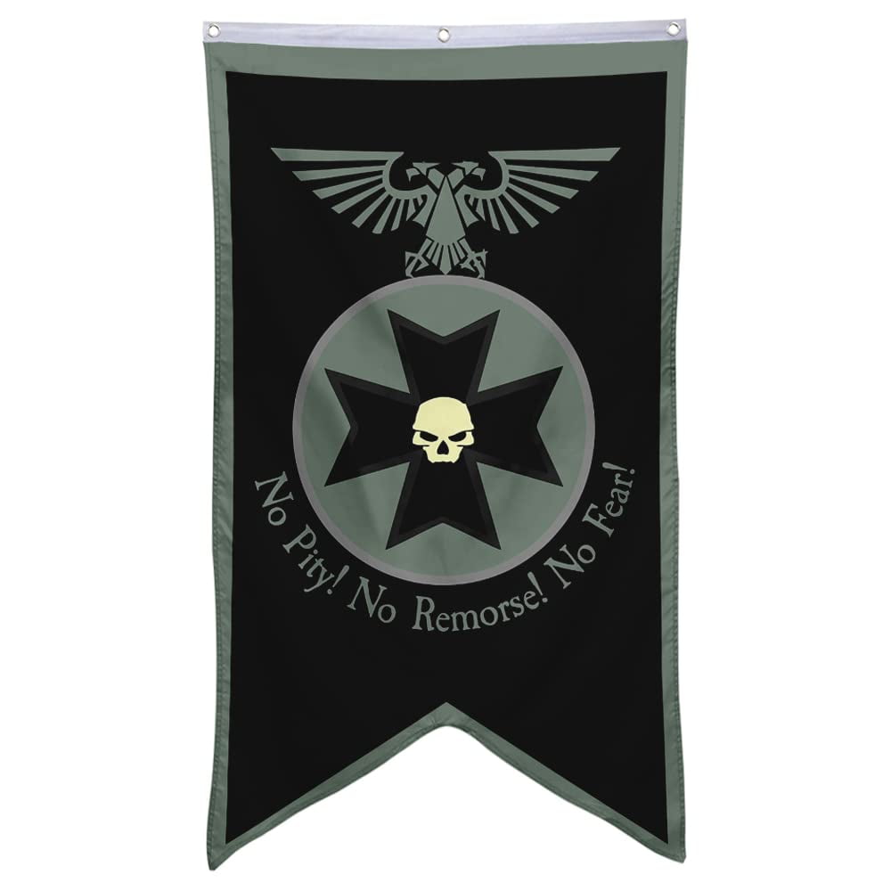 DianYu Imperium of Man Black Templars Banner Flag 30x50 Inch Man Cave ...