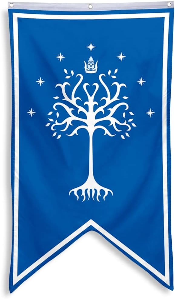 DianYu Tree of Gondor Banner Flag 30x50 Inch Man Cave Home Office Bed ...