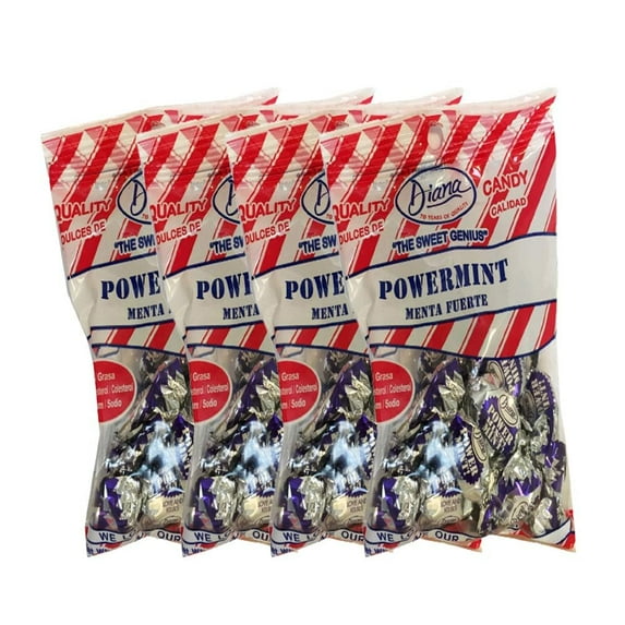 Diana Power Mint - Powerful MDA05 Breath Mints Individually Wrapped ...