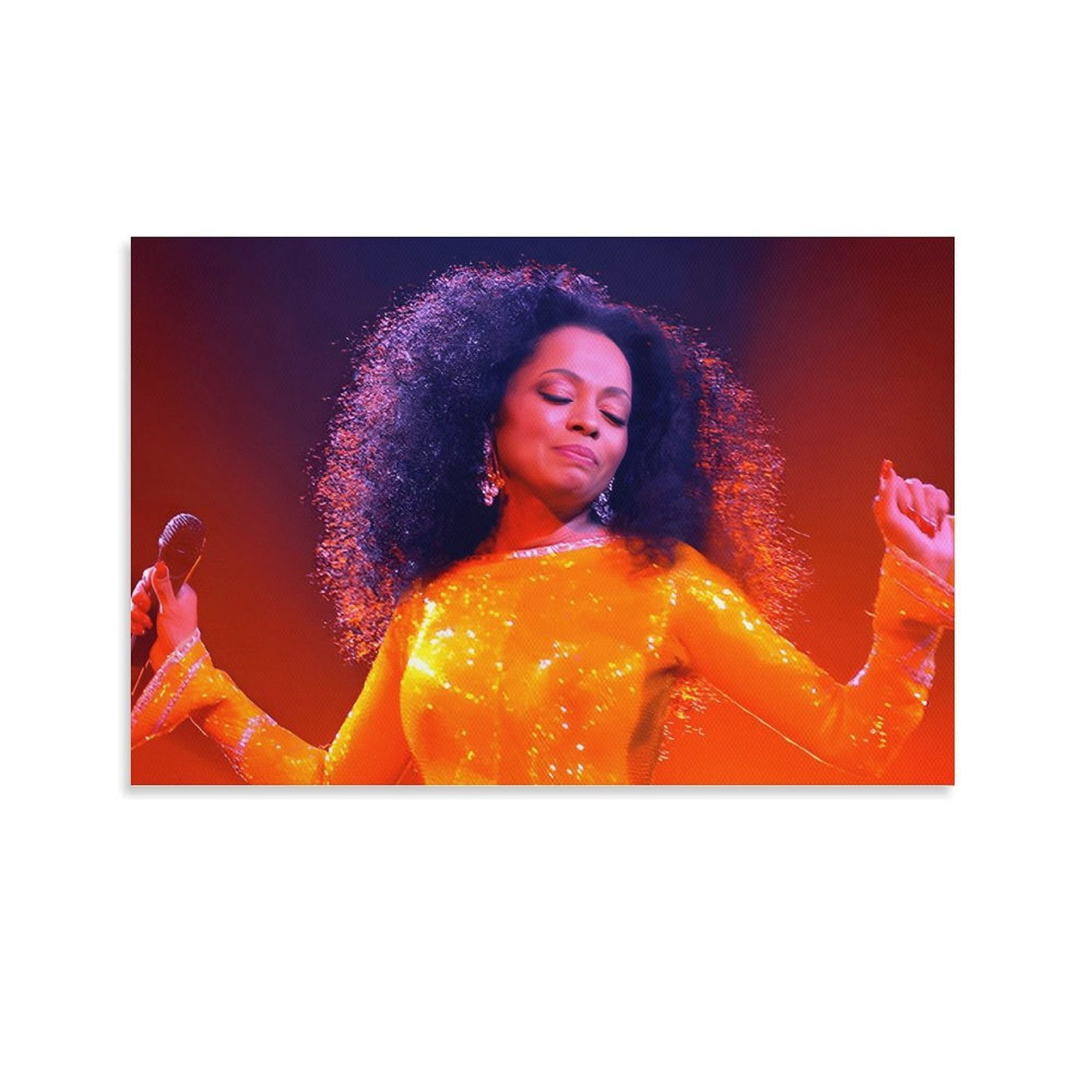 Diana Ross Singer Performer Poster Poster Decorative Painting Canvas ...