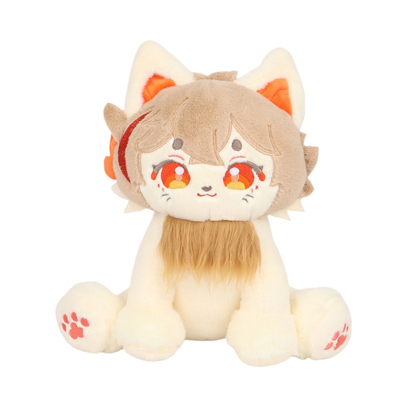 Diandenggg Genshin Diluc Ragnvindr Meow Doll Anime Figure Plushies Cute ...