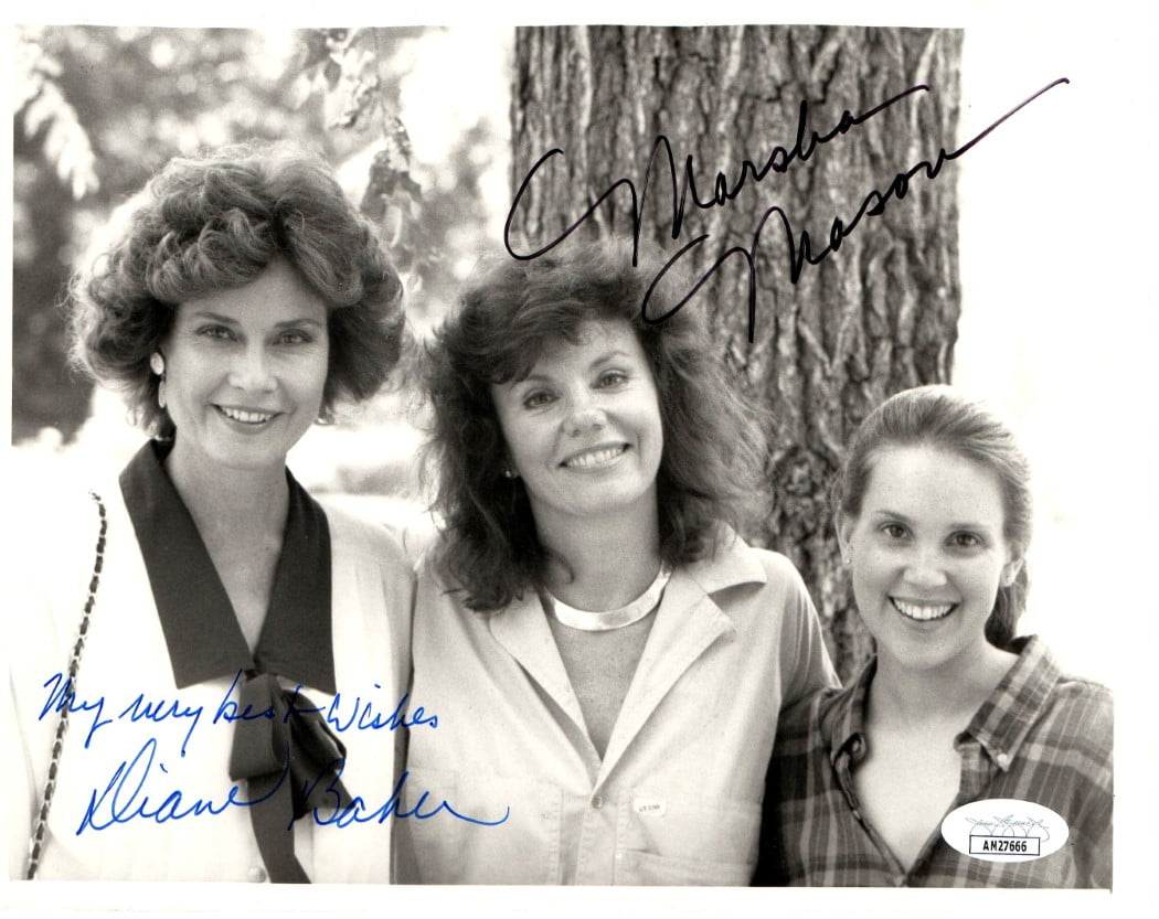 Diane Baker Marsha Mason Signed Autographed 7X9 Photo Little Miss ...