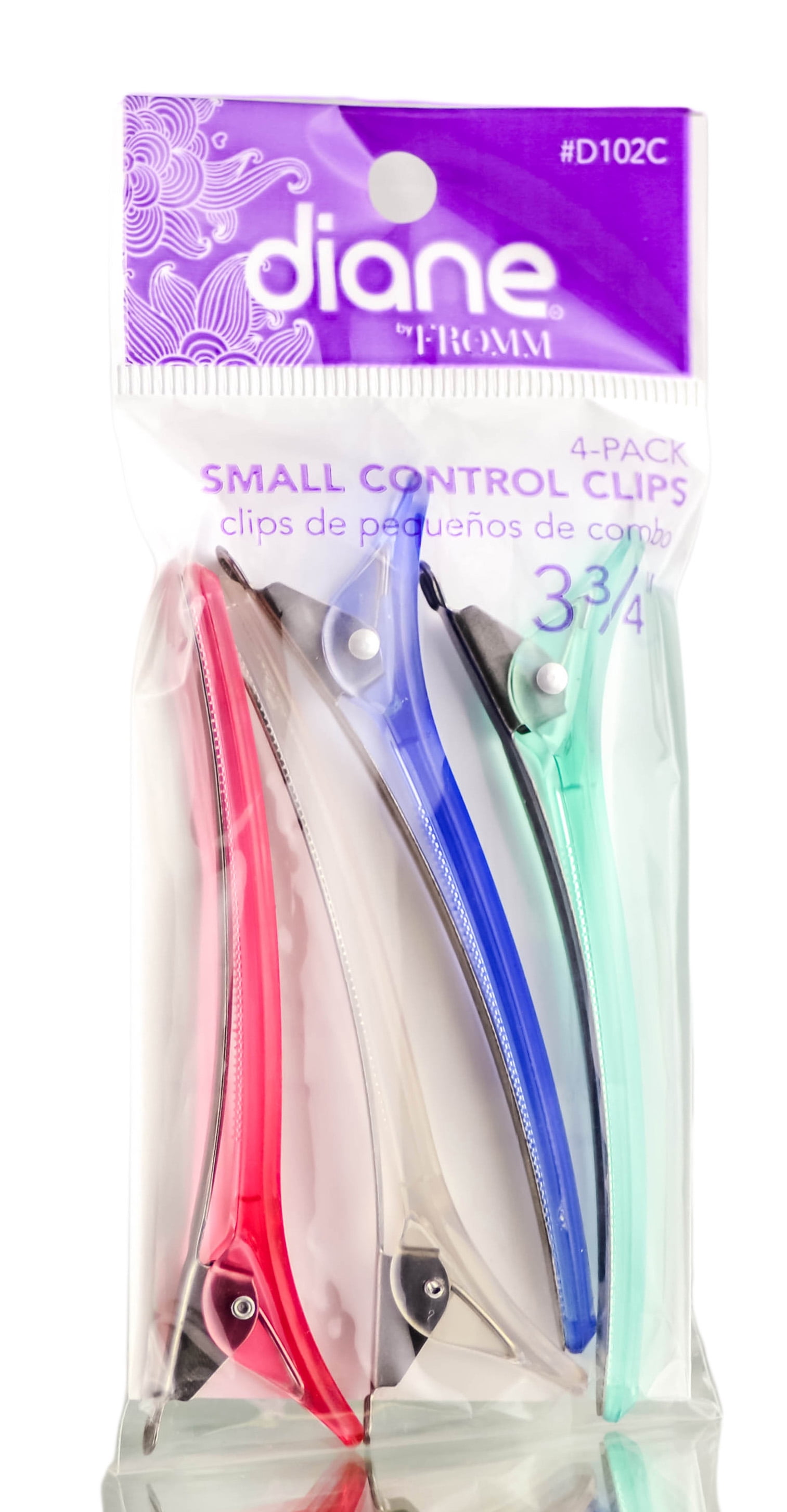Diane Combo Clips 4 pack (Small / Assorted Colors) - Walmart.com