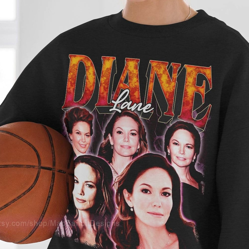 Diane Lane sweatshirt cool retro rock poster 70s 80s 90s rocker design ...
