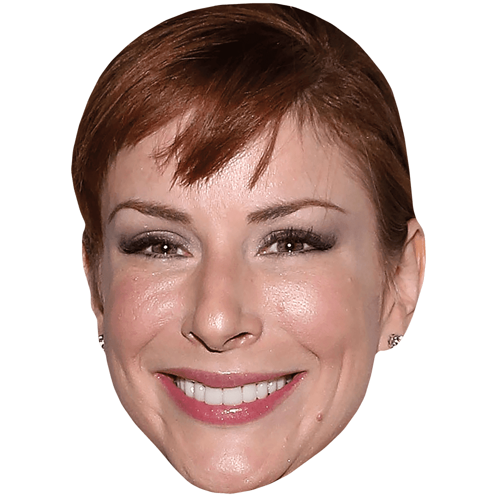 Diane Neal (Smile) Celebrity Mask, Flat Card Face, Fancy Dress Mask ...