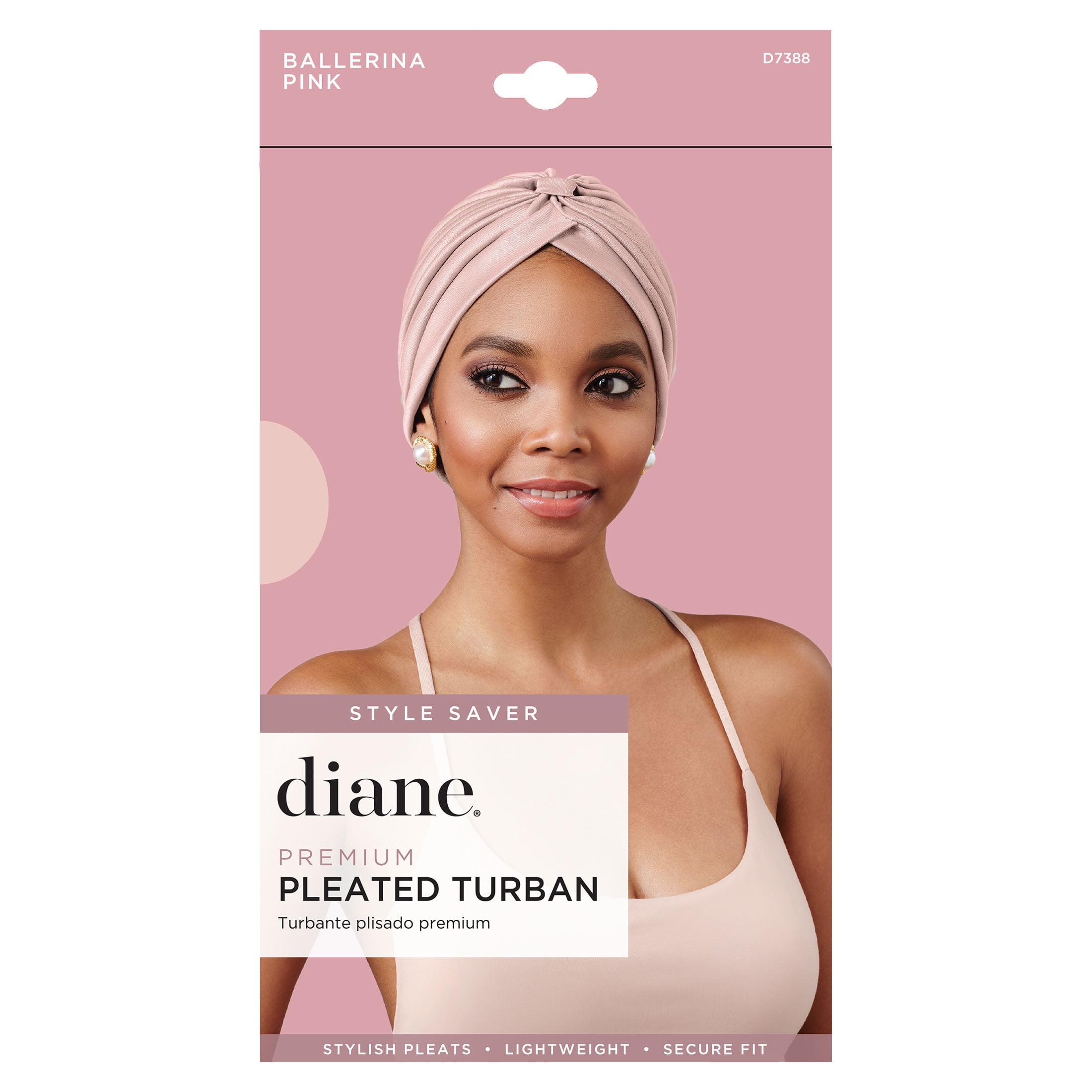 Diane Premium Pleated Protective Turban Style Cap - Walmart.com