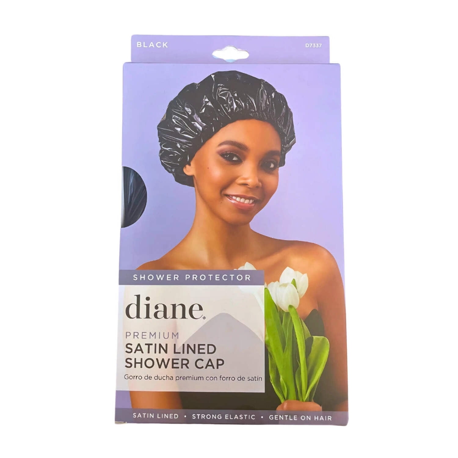 Diane Premium Satin Lined Shower Cap - Walmart.com