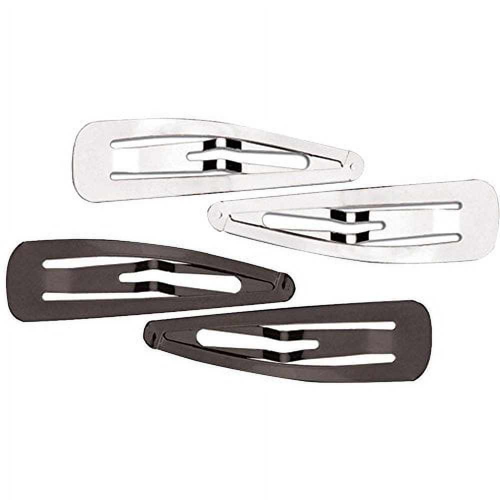 Diane Spring Clips, Black/Silver (Pack of 12) - Walmart.com