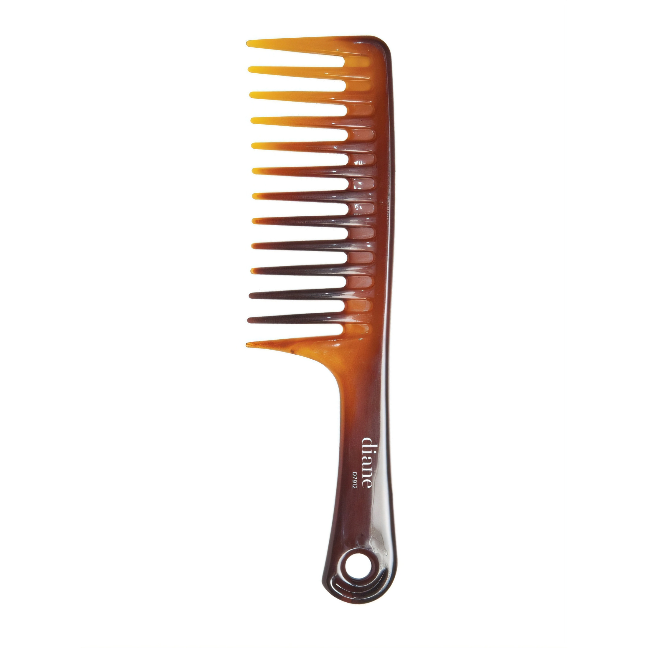 Diane Tortoise Wide Tooth Detangle Comb 9-3/4" - Walmart.com
