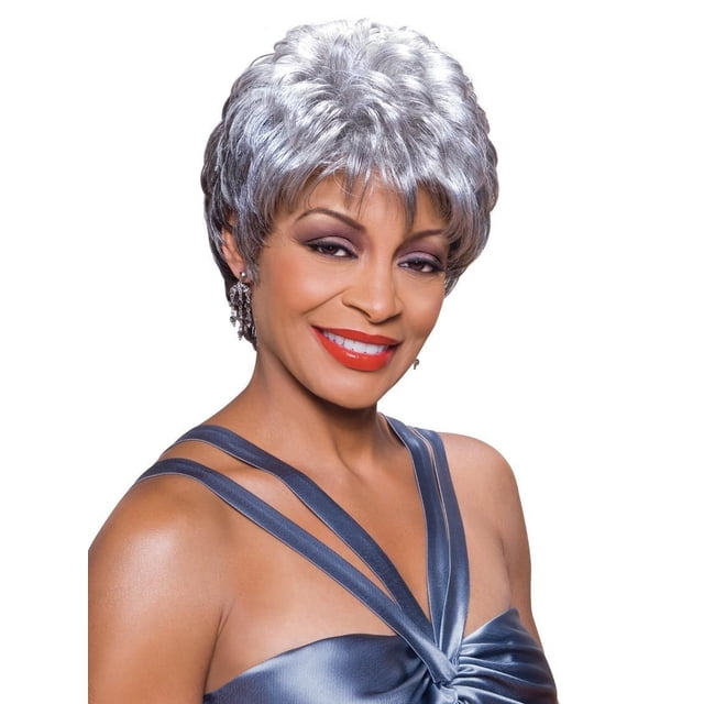 Diane Wig Color FS1B/30 - Foxy Silver Wigs Short Chic Pixie Wispy ...