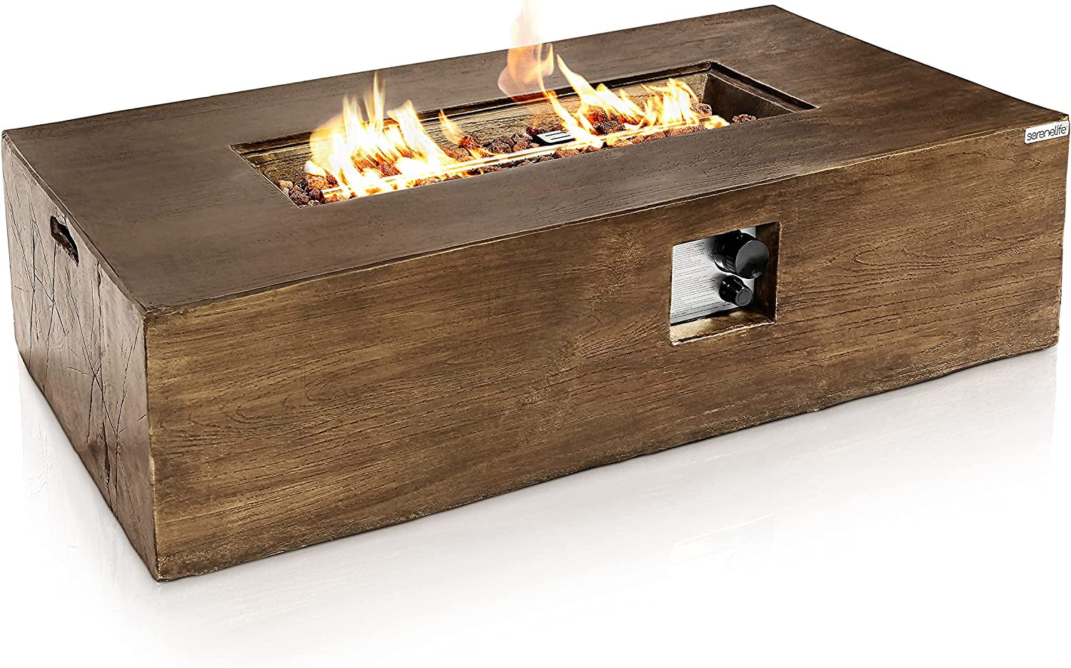Dianfeng Outdoor Propane Fire Table Pit - 54 Inch 50,000 BTU Outdoor ...