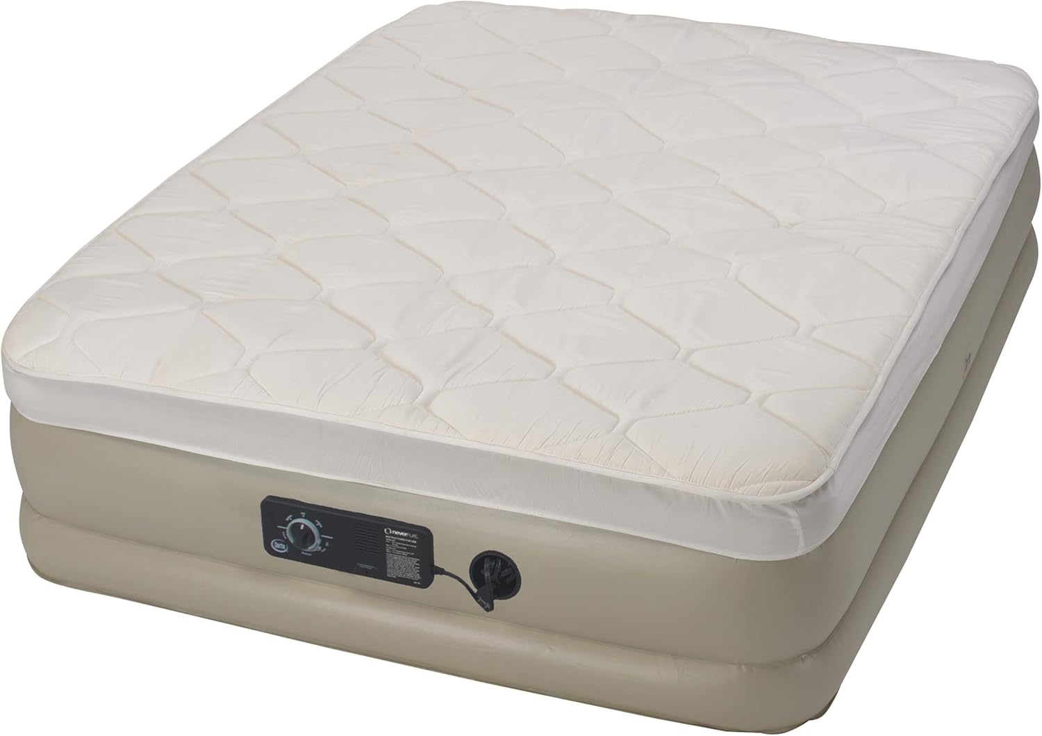 Dianfeng Raised Air Mattress with Never Flat Pump | Size: Queen 18 ...