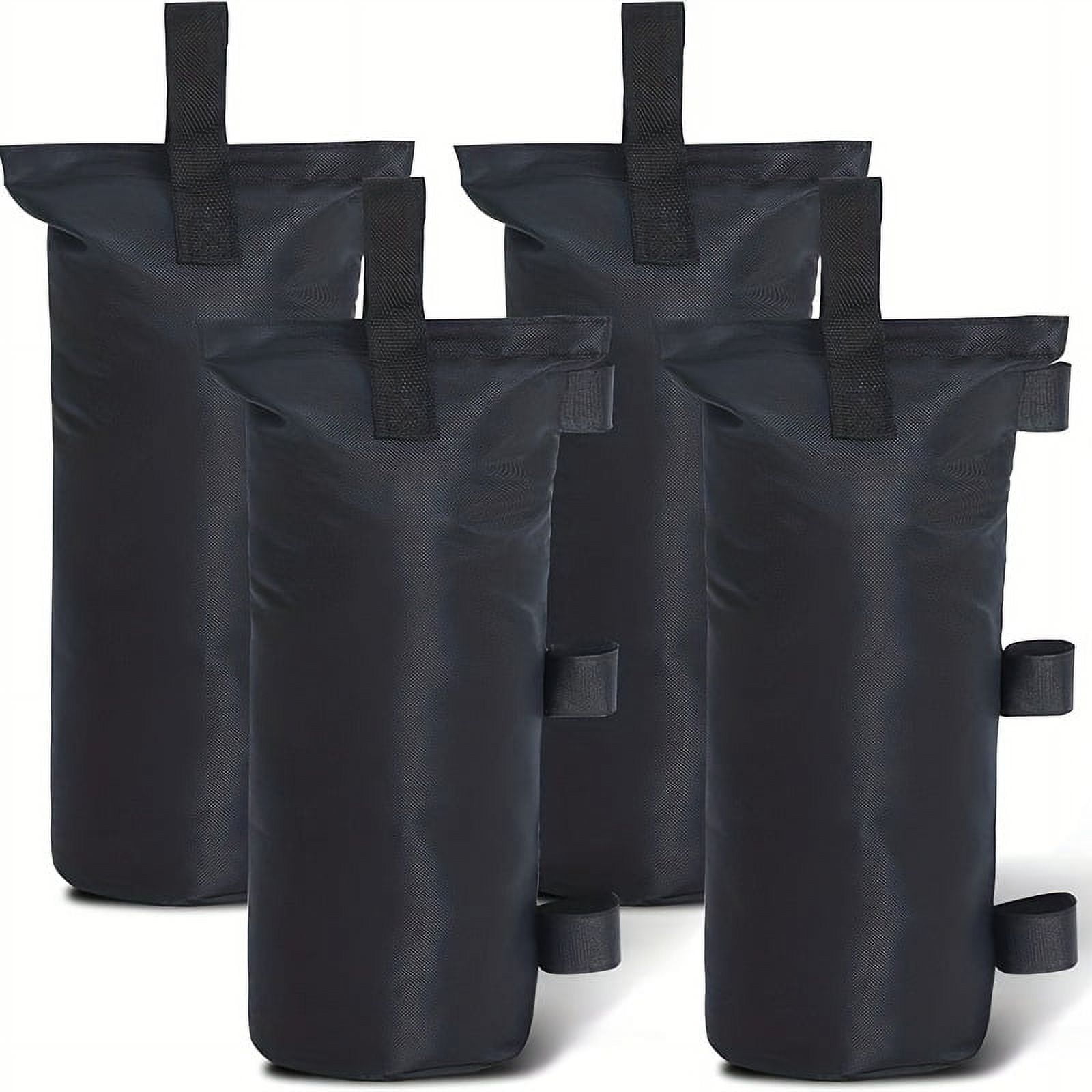 Dianleiwang 28 lbs Black Sand Bags Outdoor Canopy Weights, Waterproof ...