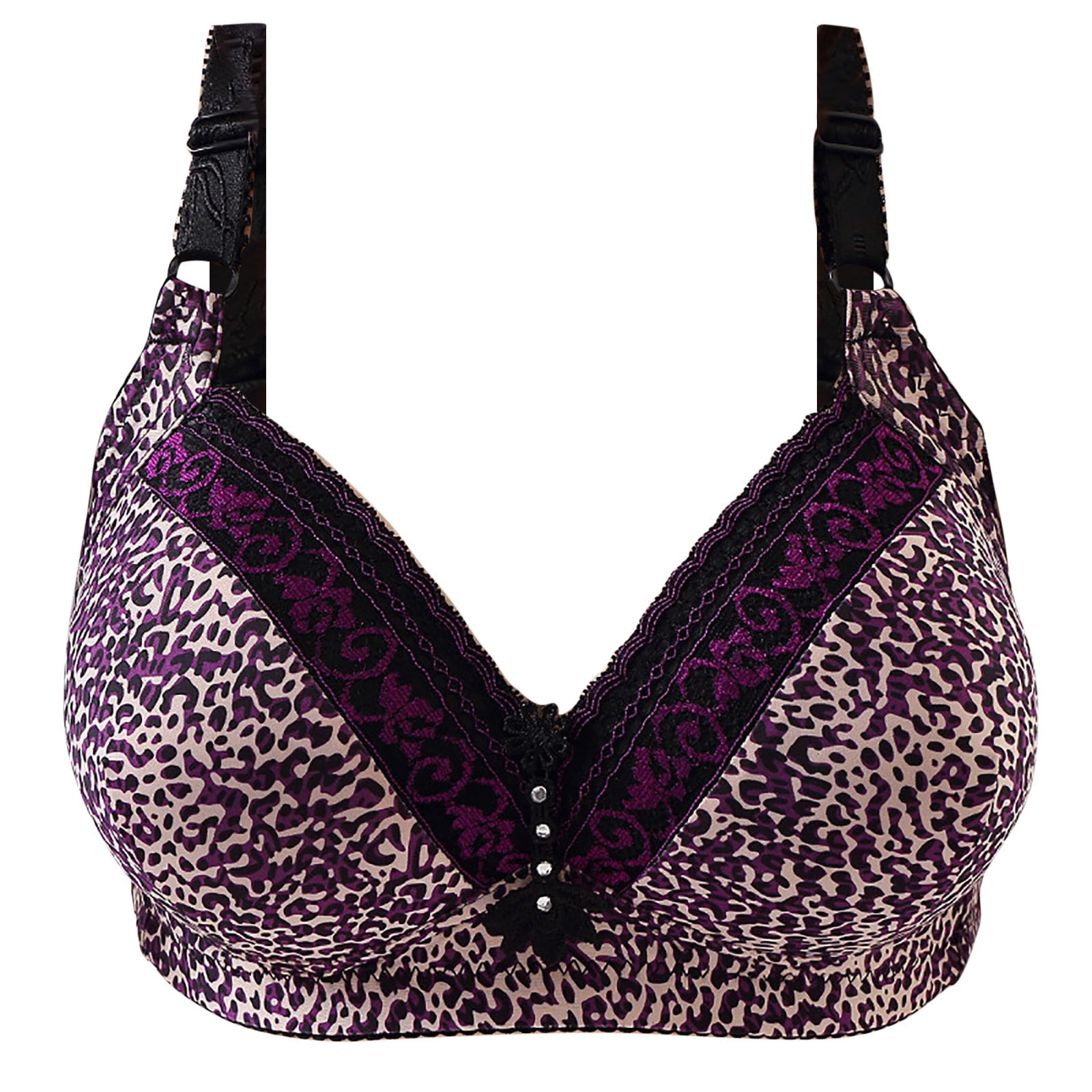 Dianli Bras for Women Casual Fashion Elegant Leopard Print Women's ...