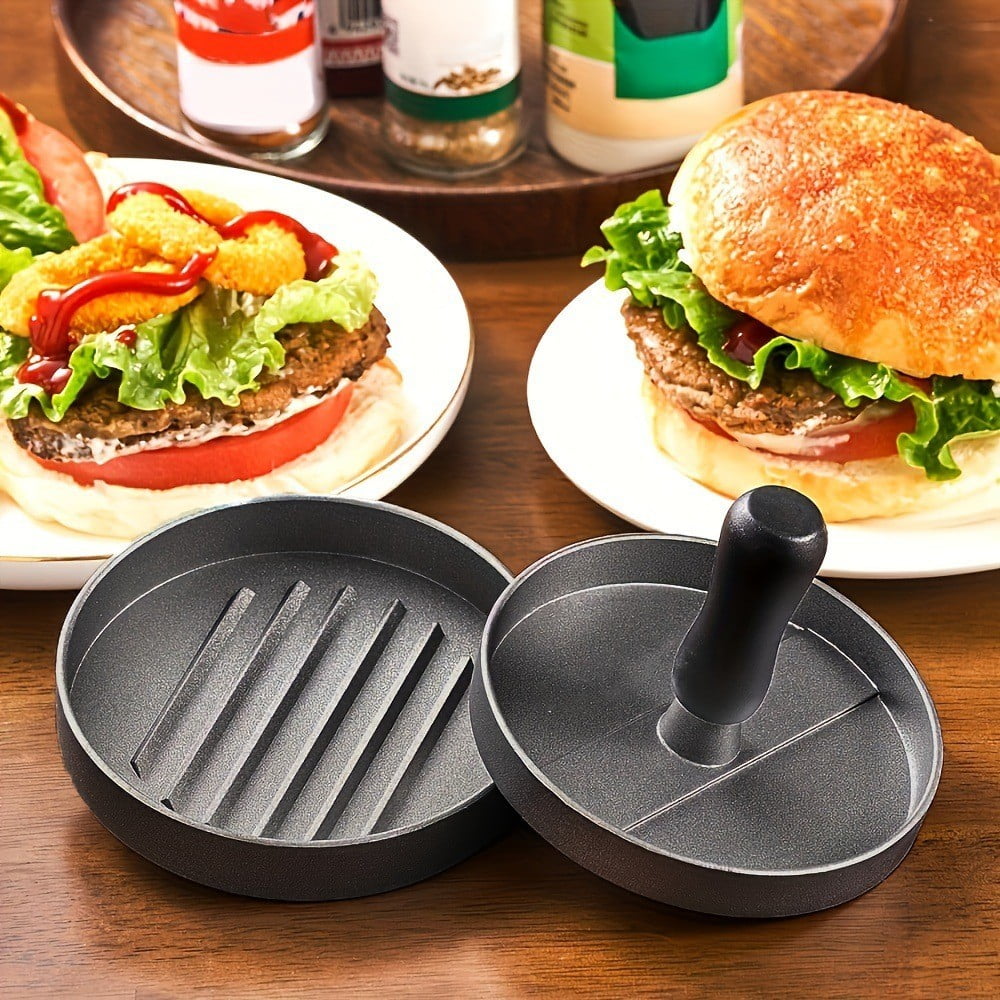 Dianli Burger Press Patty Maker Nonstick Adjustable Hamburger Patty ...