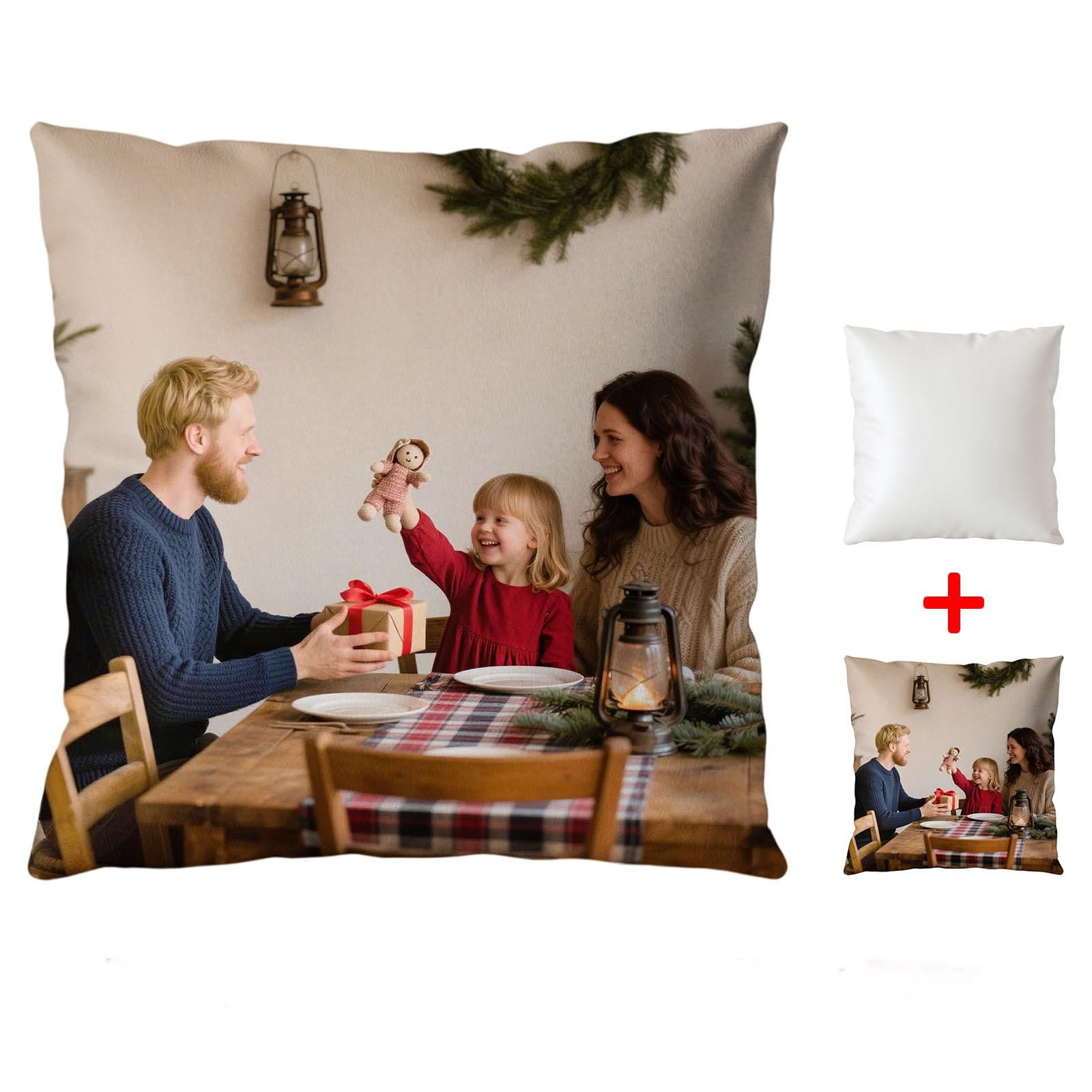 Dianli Custom Photo Sofa Pillow for Living Room Decor, Personalized ...