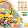Dianli Easter Party Supplies Bunny Reward Tokens Fillable Egg Reward ...