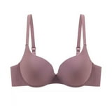 Dianli Everyday Comfort Seamless Sag-Proof Underwire Bra D Cup Thin ...