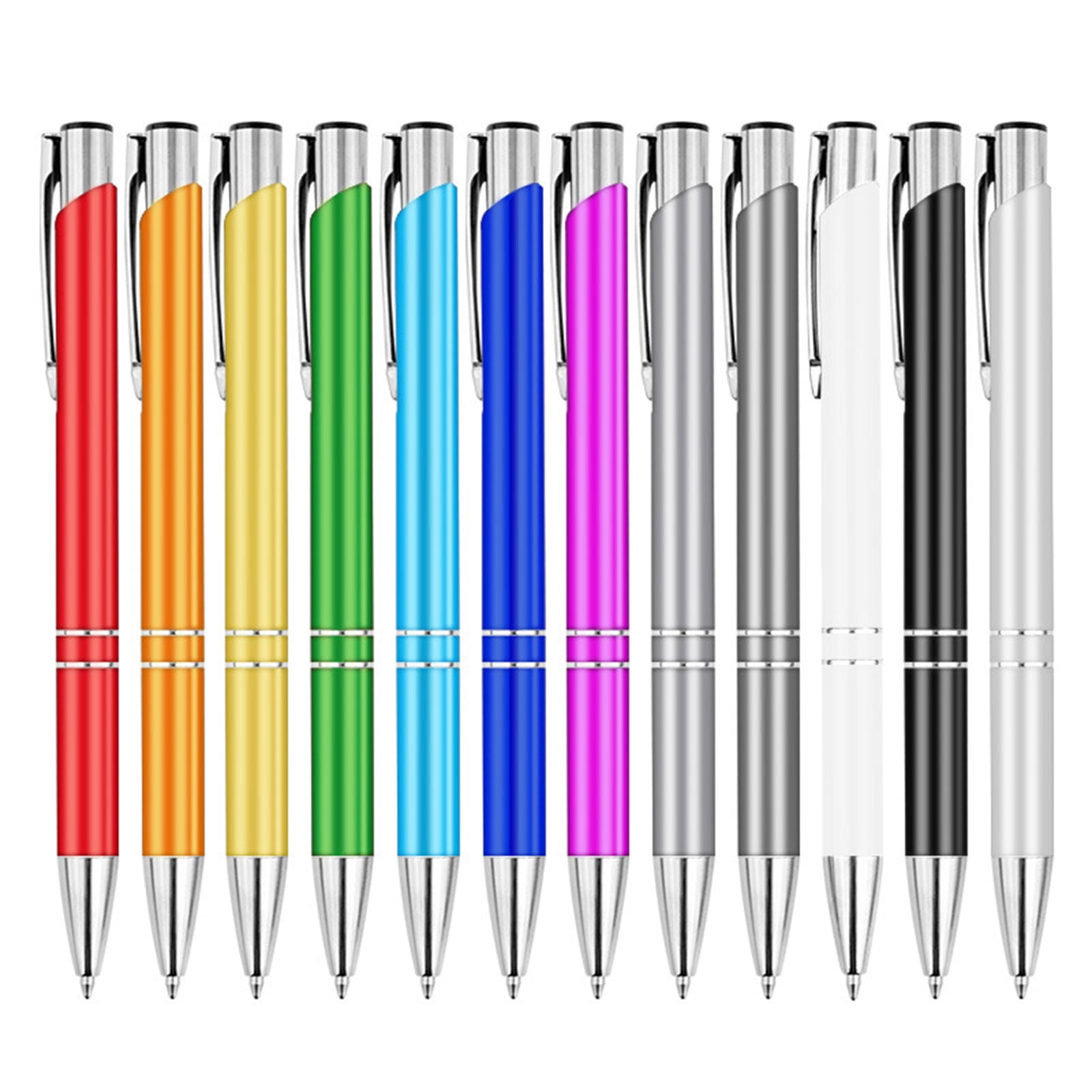 Dianli Gifts Black Metal Telescopic Ballpoint Pen Retractable Writing ...