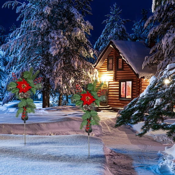 Dianli Gifts Solar Garden Lights Outdoor Christmas Decorations Solar ...